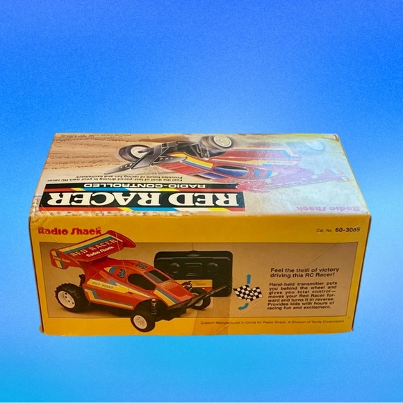 Radio Shack | Toys | Vintage Radio Shack Remote Controll Red Racer Car ...